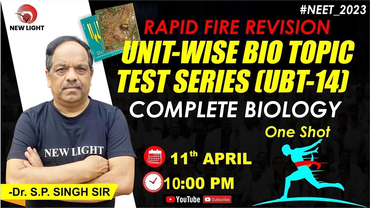 LIVE NEET 2023 | BIOLOGY RAPID FIRE & QUES. PRACTICE | UNIT-WISE BIO ...