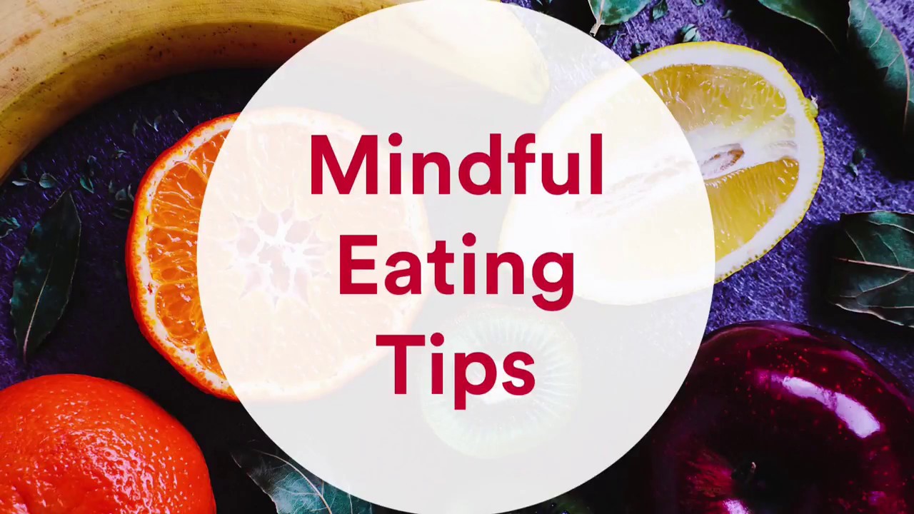 Dietitian Tips for Mindful Eating - YouTube