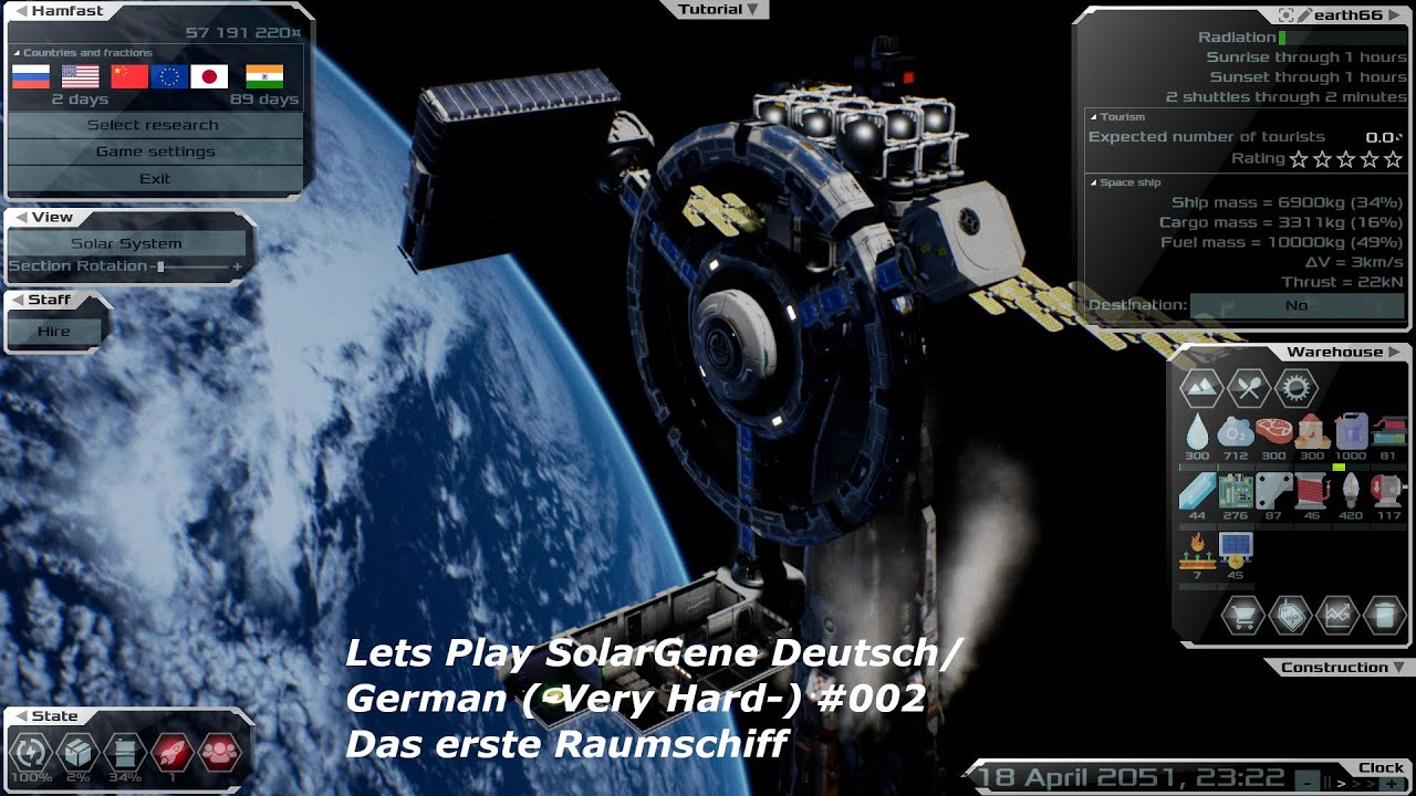 LP Solargene #002 - Das erste Raumschiff für die Amis - YouTube