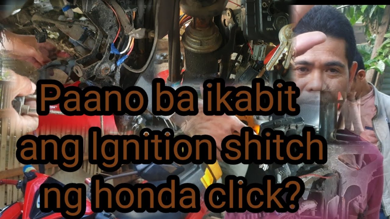 Paano ba ikabit ang Ignitions switch ng honda click#motorcycle # ...