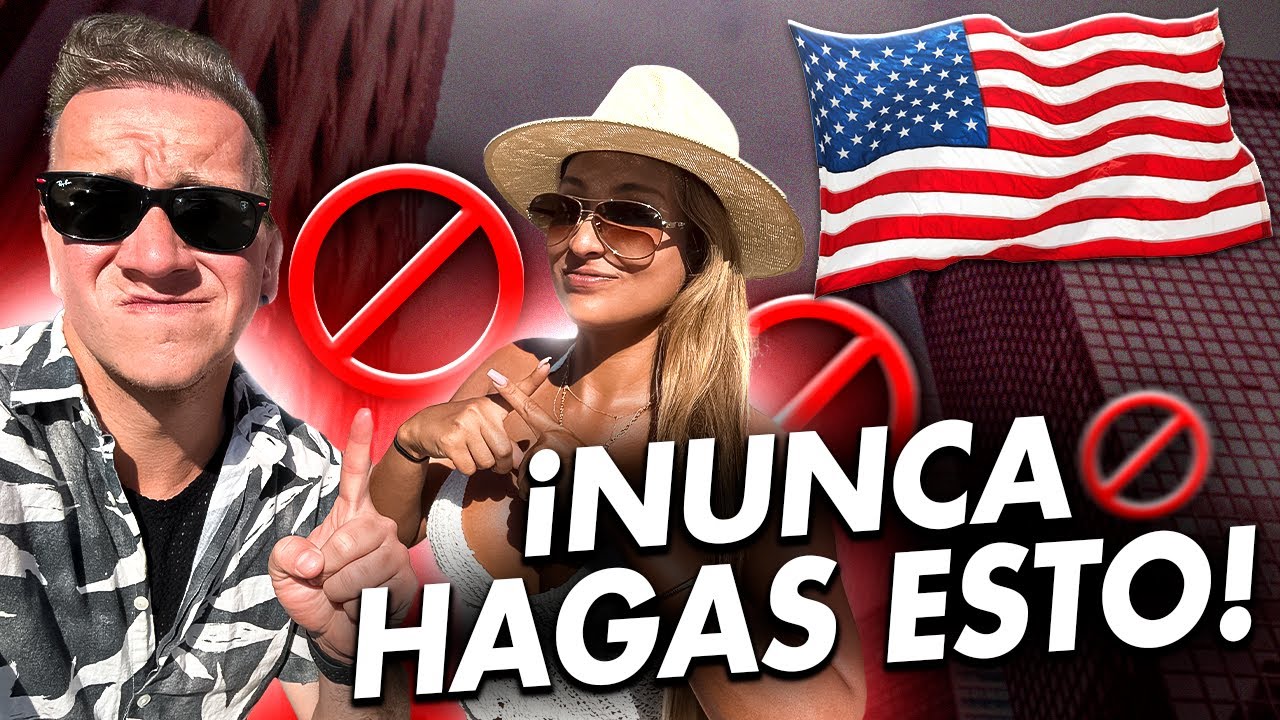 LAS 10 COSAS PROHIBIDAS EN ESTADOS UNIDOS ft. @ViajandoconVero - YouTube