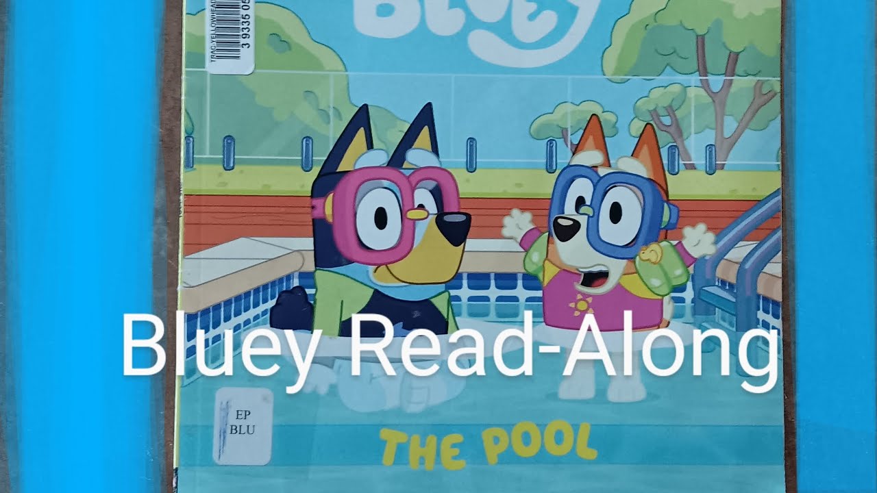 Bluey Read-Along - The Pool - YouTube