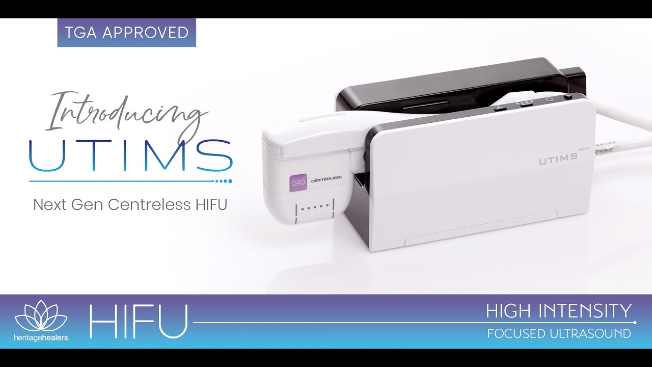 UTIMS HIFU Pro with NEW centreless technology - YouTube