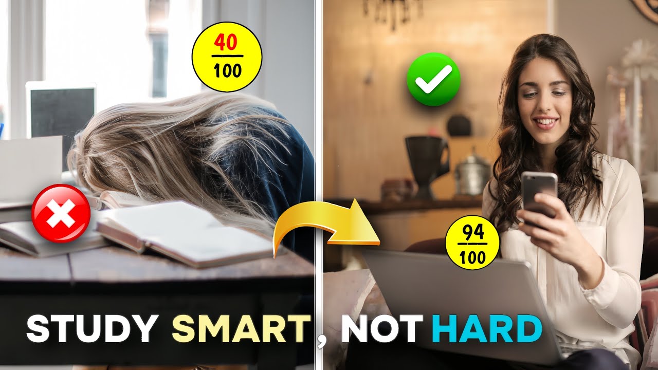Study Like a Topper | 5 Secret Study Tips to Score 95% | Howto Study ...