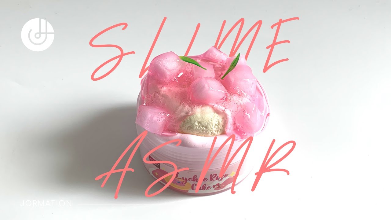 Slime ASMR - Lychee Rose Cake | Jormation - YouTube