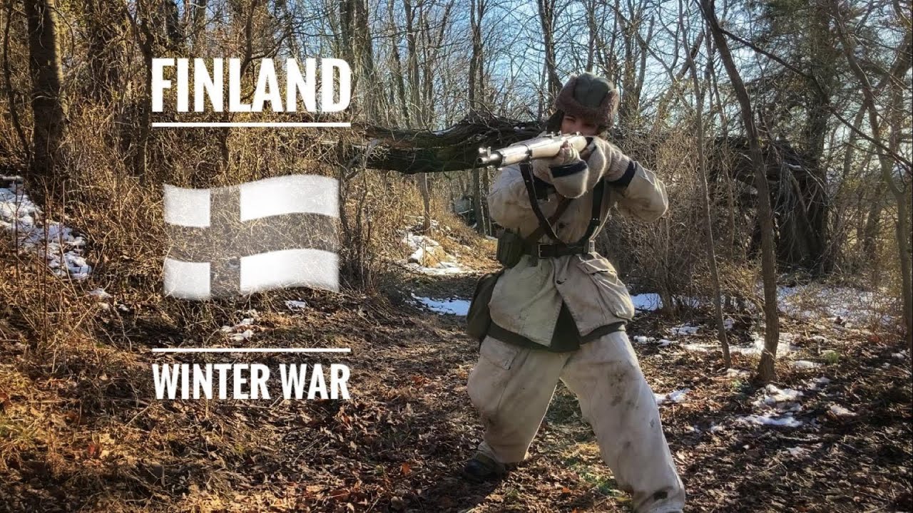 Winter war (ww2 short film) Finnish M39 Mosin Nagant - YouTube