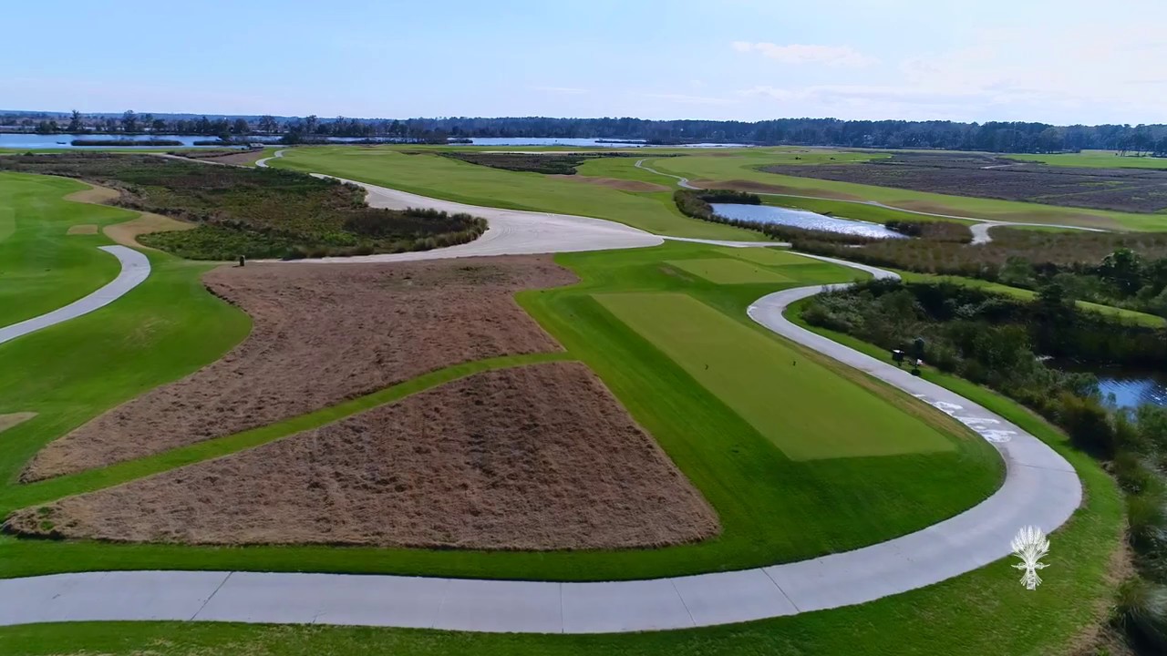 The Ford Plantation Golf Course Hole #14 Flyover - YouTube