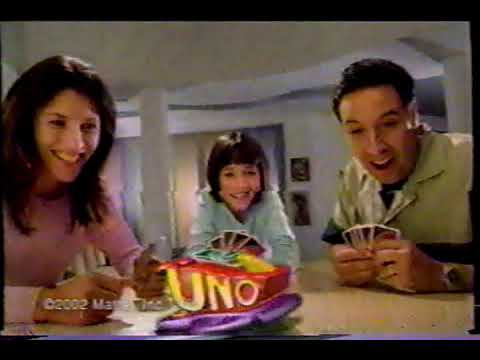 2002 Hasbro UNO Card Shooter Game Commercial - YouTube