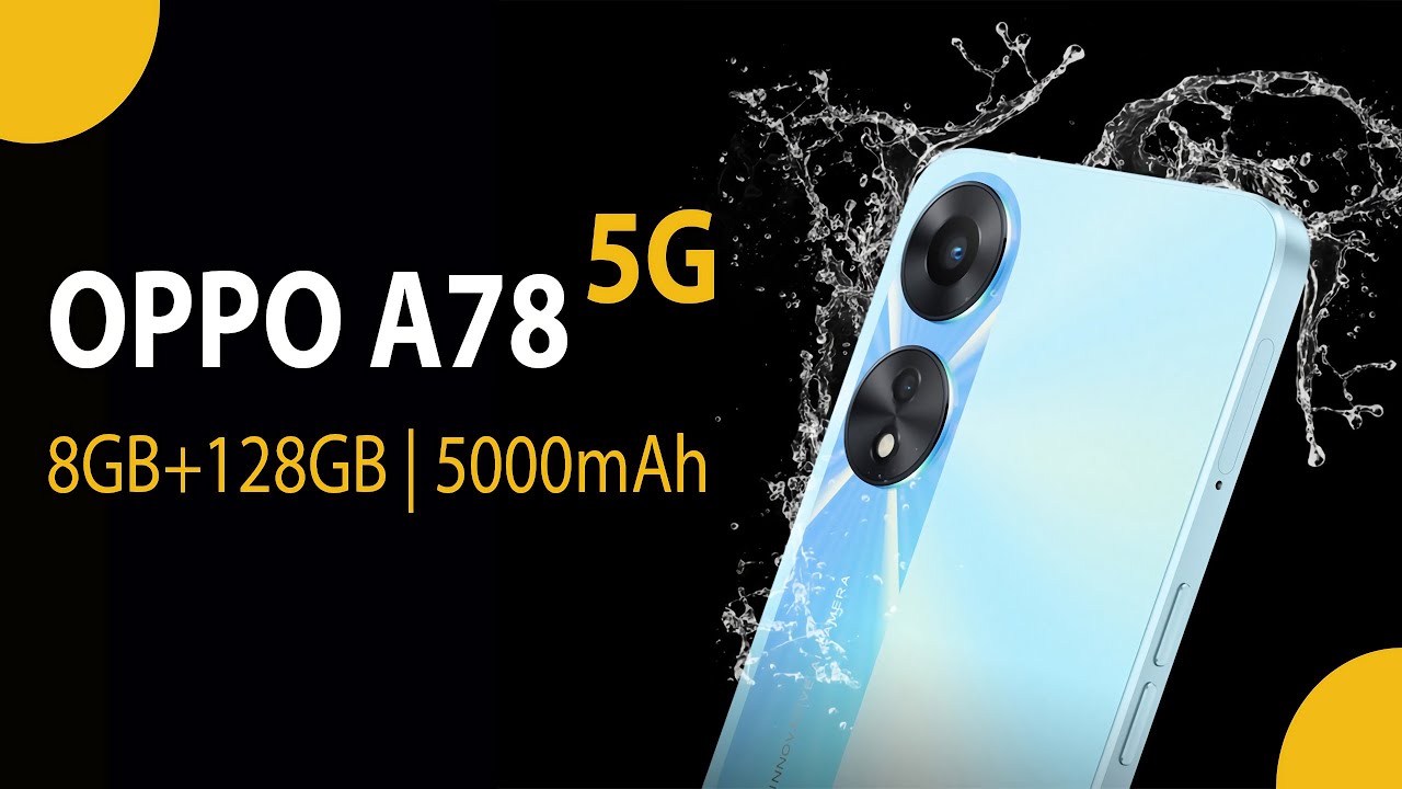 OPPO A78 5G First Impression |Price in Pakistan 🔥 - YouTube