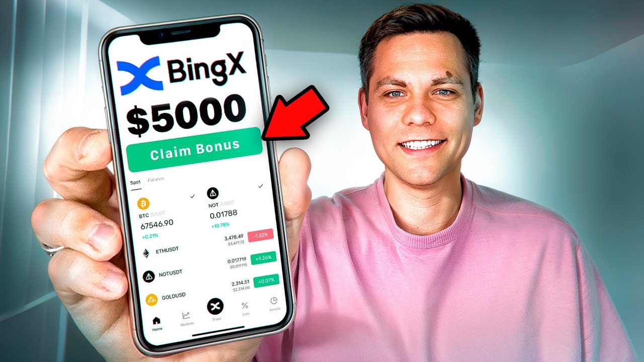 BingX Mobile App Tutorial for Beginners (registration, verification ...