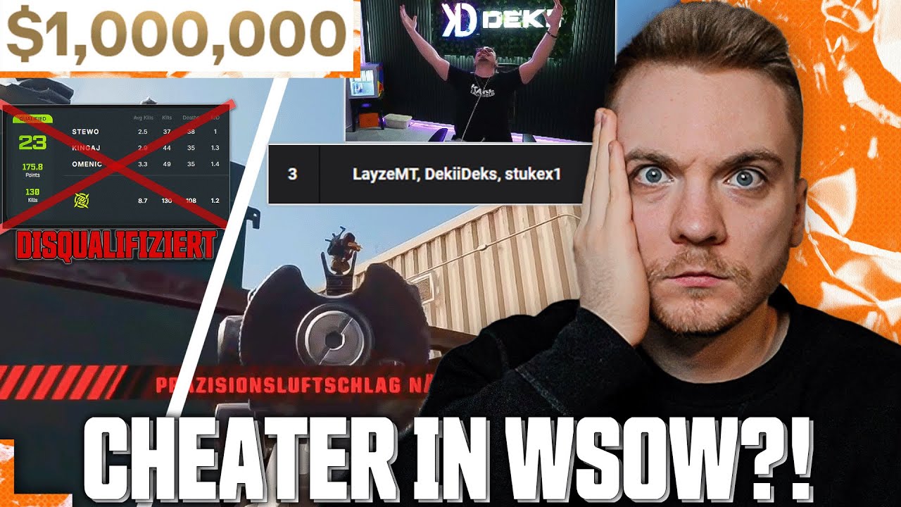 CHEATER SKANDAL im 1.000.000$ WSOW UPPER BRACKET + DEUTSCHE PROs ...