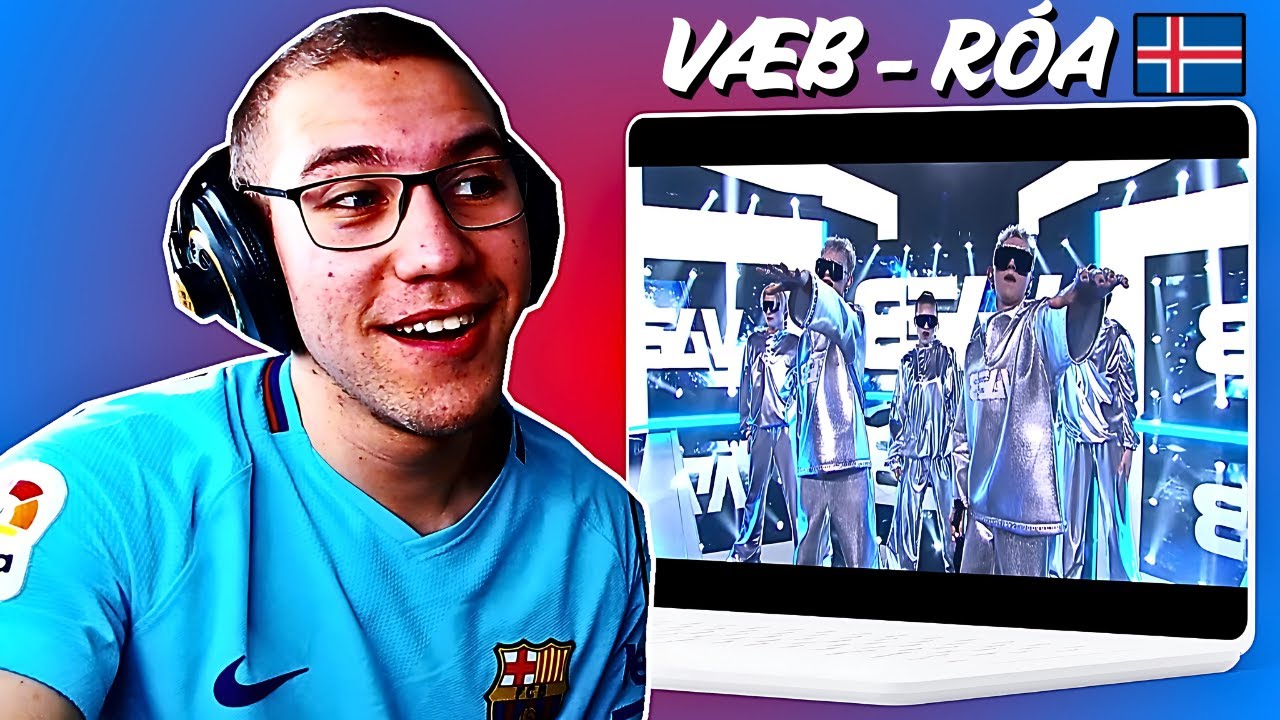 First Time Reacting To VÆB - RÓA | Iceland 🇮🇸 | National Final ...