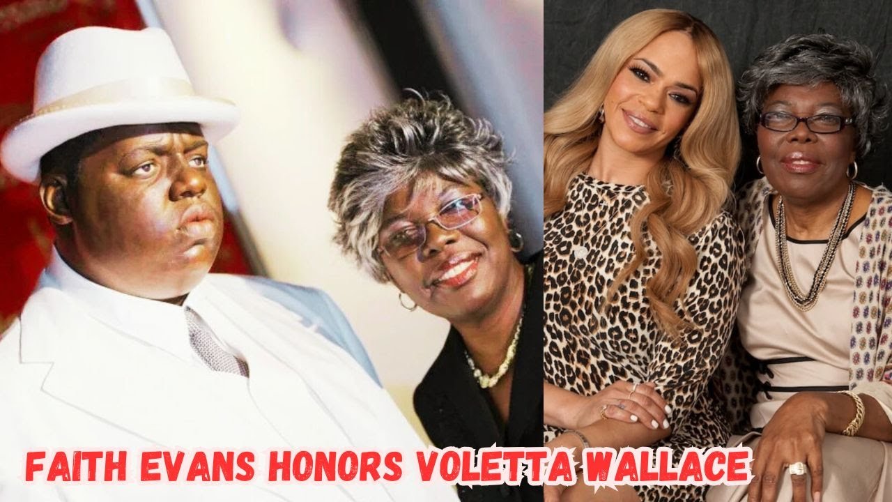FUNERAL! Faith Evans Emotional Tribute To Notorious B.I.G Mother ...