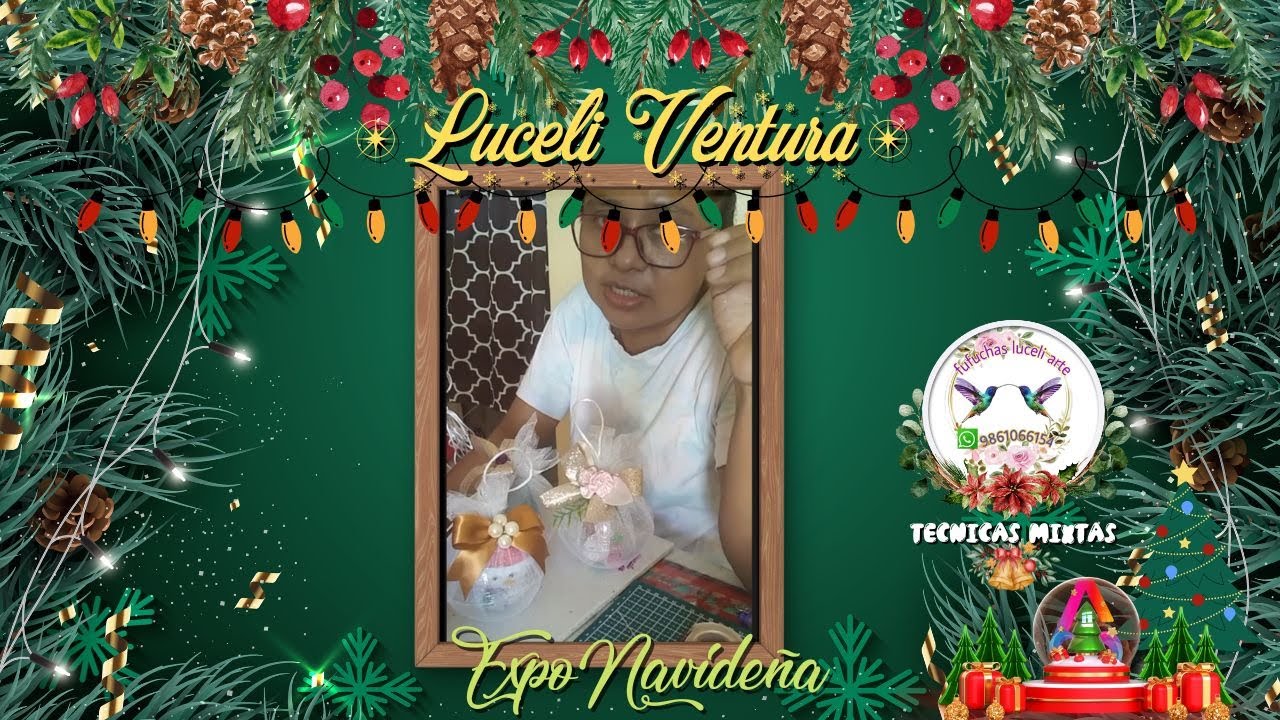 EXPO NAVIDEÑA LUCELI VENTURA 1 PARTE - YouTube