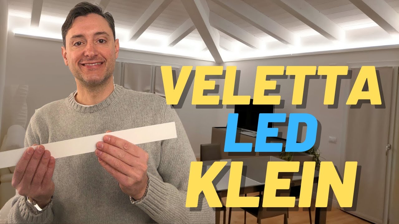 😮 Veletta Led KLEIN, il profilo led più piccolo per luce indiretta # ...
