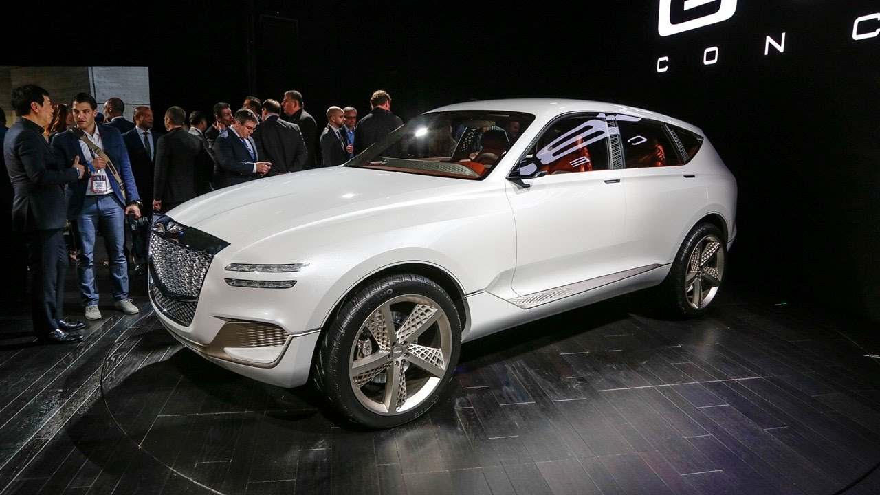 WOW.! 2018 Hyunda Genesis GV80 SUV Reveal!! - 2017 NYIAS - YouTube