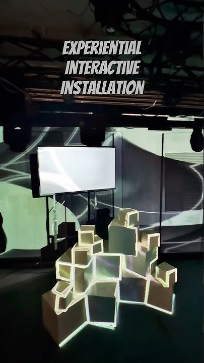 3D Projection Mapping + TV + Kinect - Experimenting Interactive Installation - YouTube