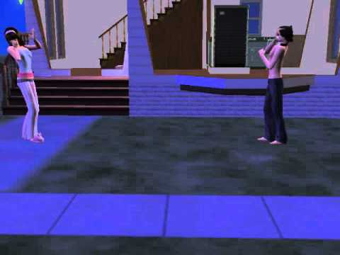 Sims 2- Yami and Shizuko fart at the same time!