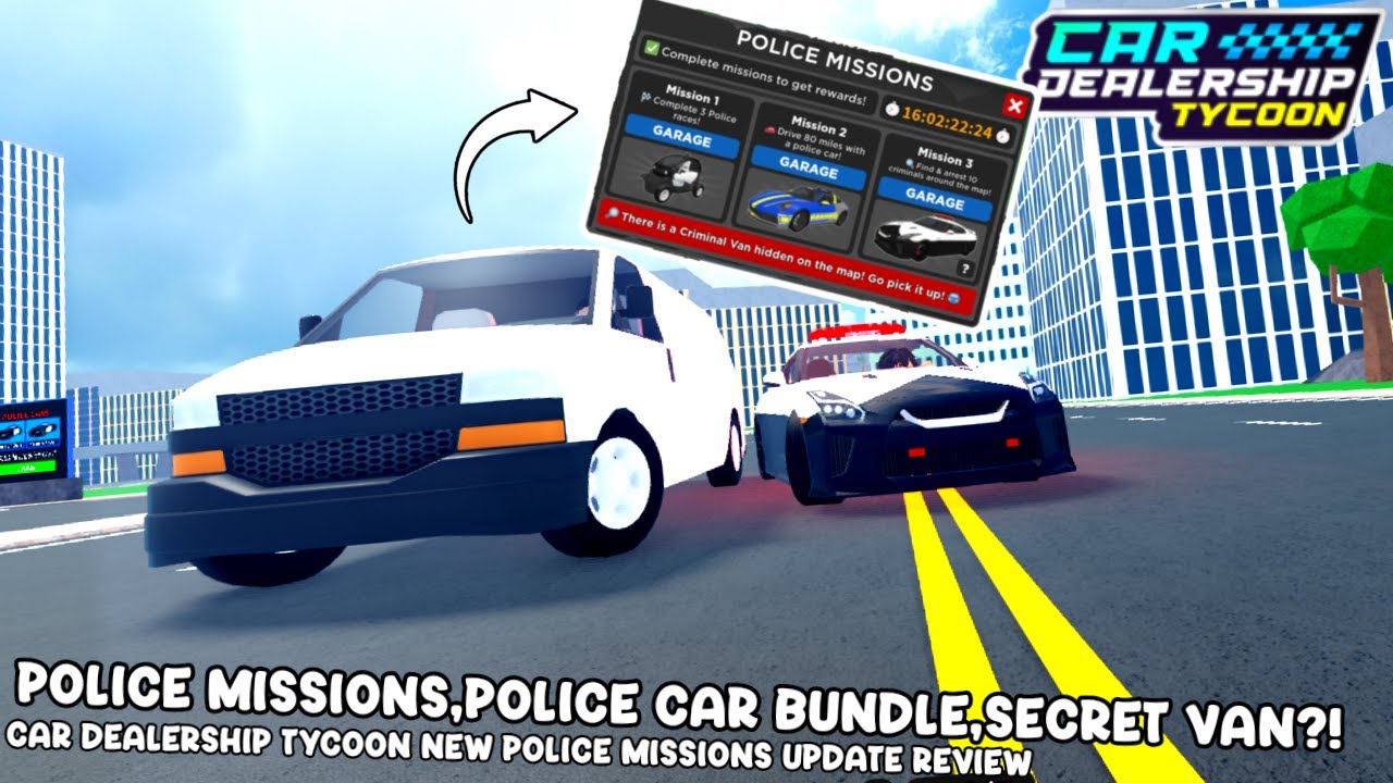 Criminal van returned?! | Car Dealership Tycoon New Update Review + All ...
