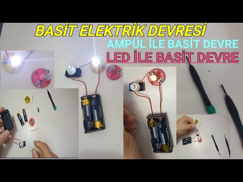 Basit Elektrik Devresi Nasıl Yapılır Kendin Yap