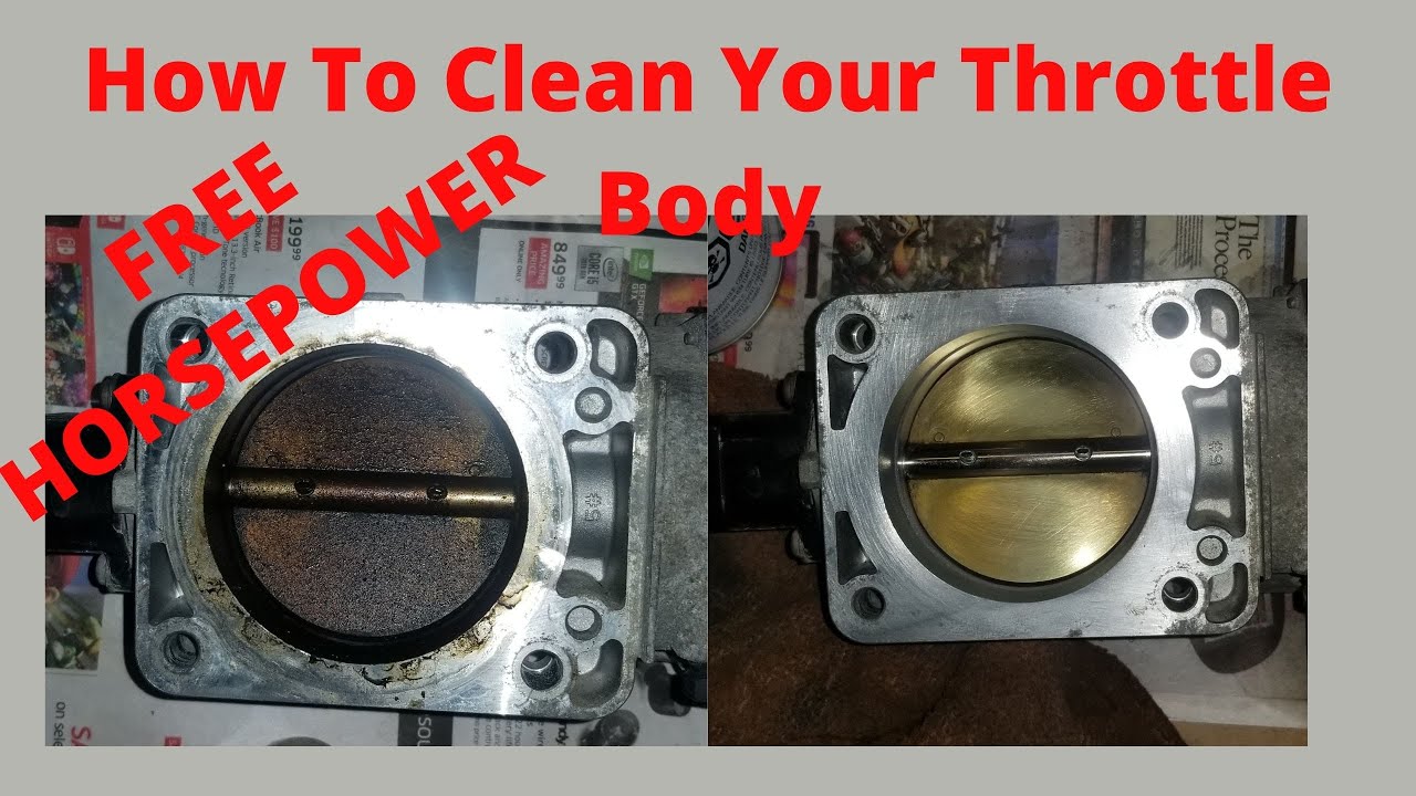 Free Horsepower How to clean the Throttle Body on your car or truck ...