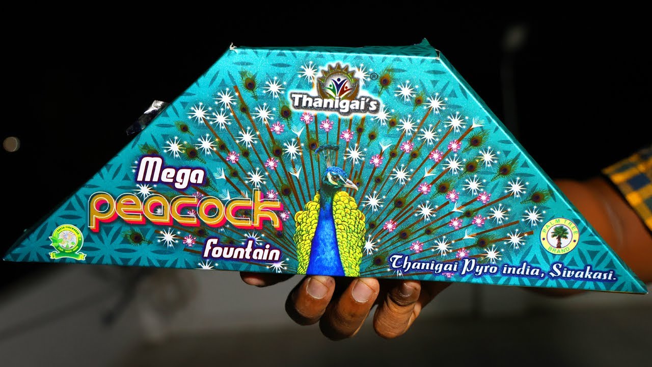 MEGA PEACOCK FOUNTAIN | DIWALI NIGHT CRACKERS | MODERN CRACKERS ...