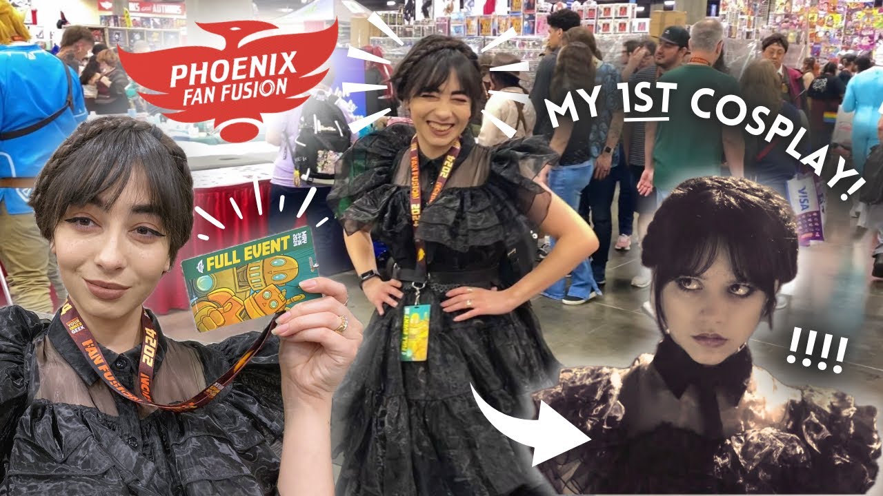 Phoenix Fan Fusion 2024! My 1st *real* Cosplay! - YouTube