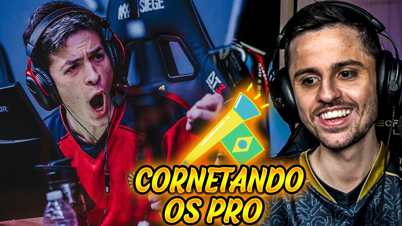 LIQUID NA FINAL DO BR6 JUNTO COM W7M! - CORNETANDO OS PRO - YouTube