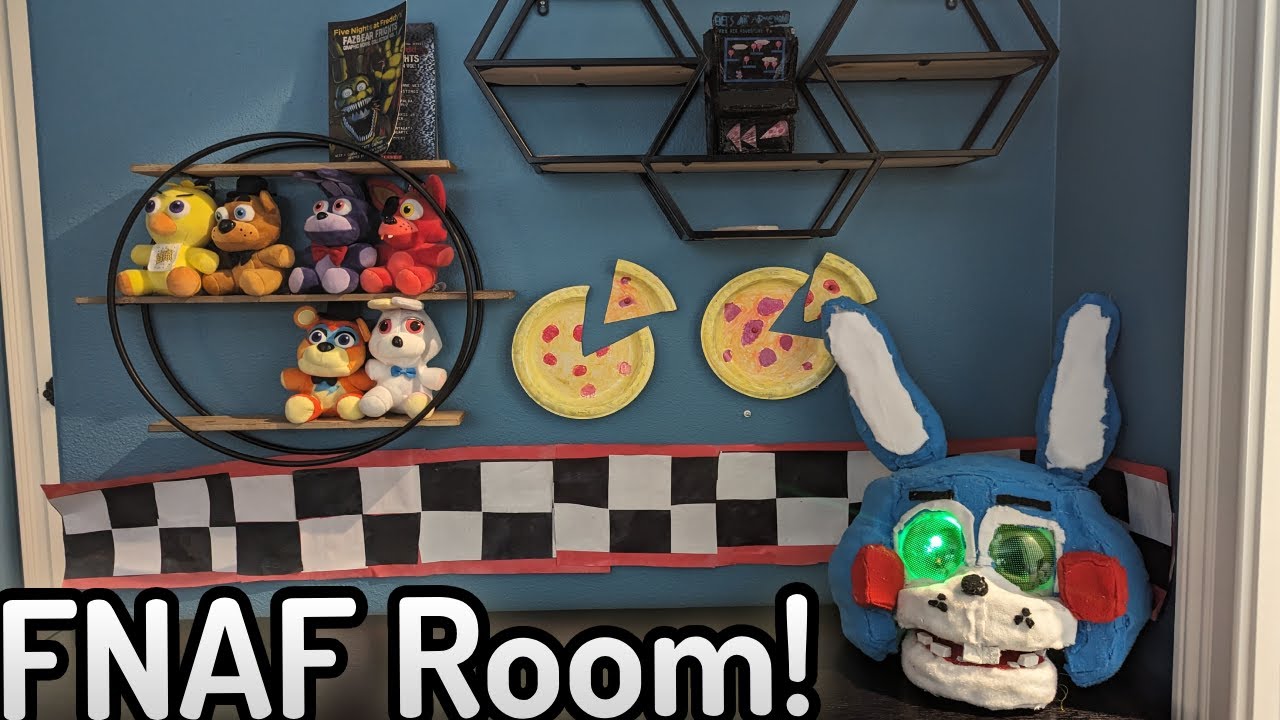 How To make Your Room FNAF Themed! - YouTube