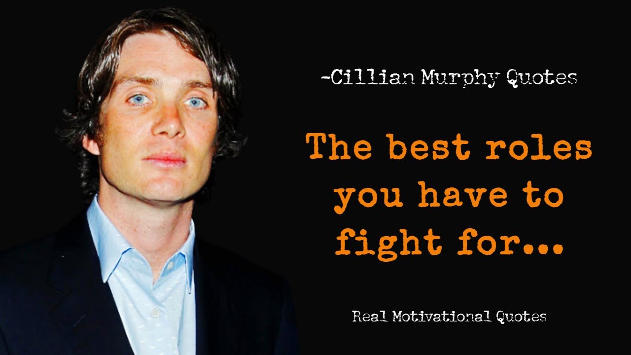 🔥Cillian Murphy motivational quotes | to help you think Big! # ...