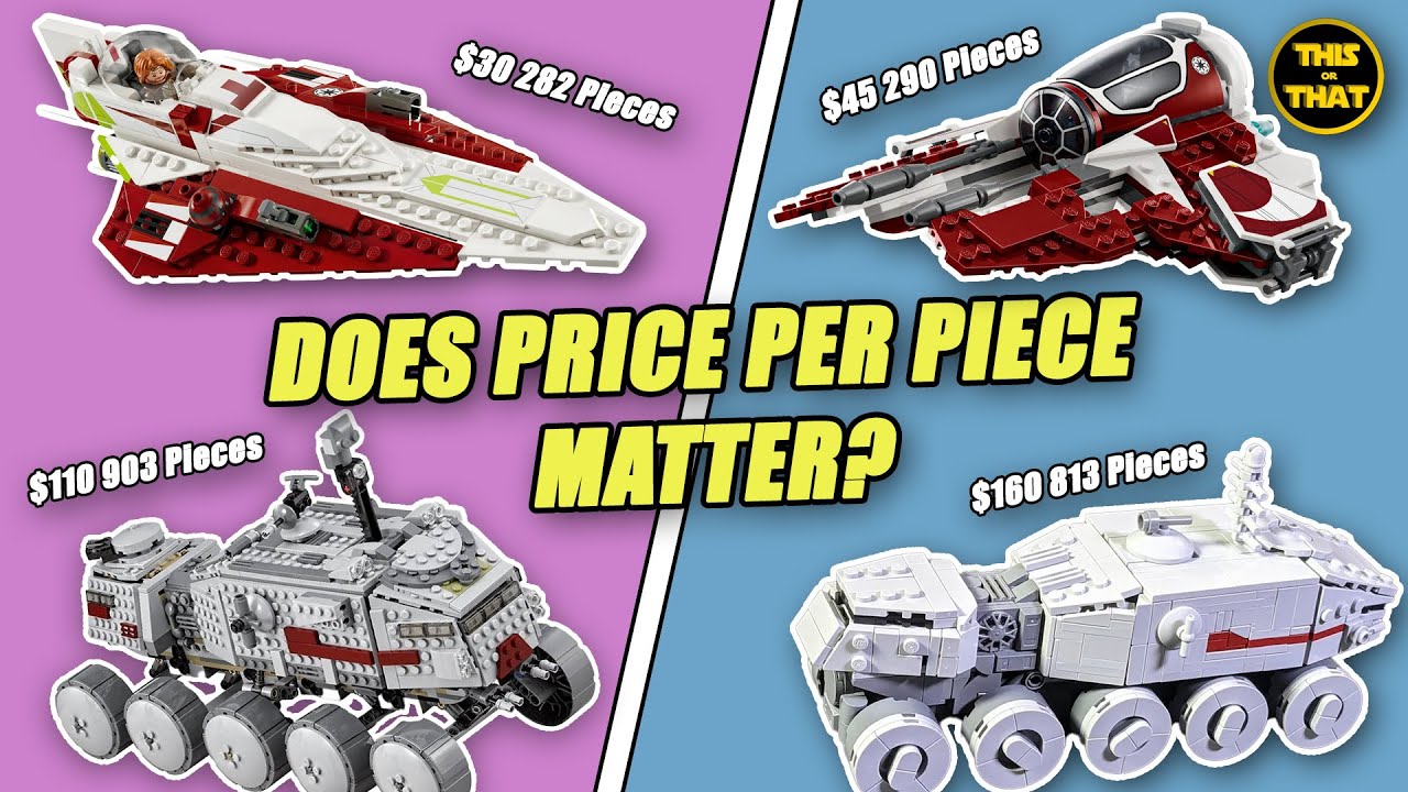 Does Price Per Piece Matter For LEGO? - YouTube
