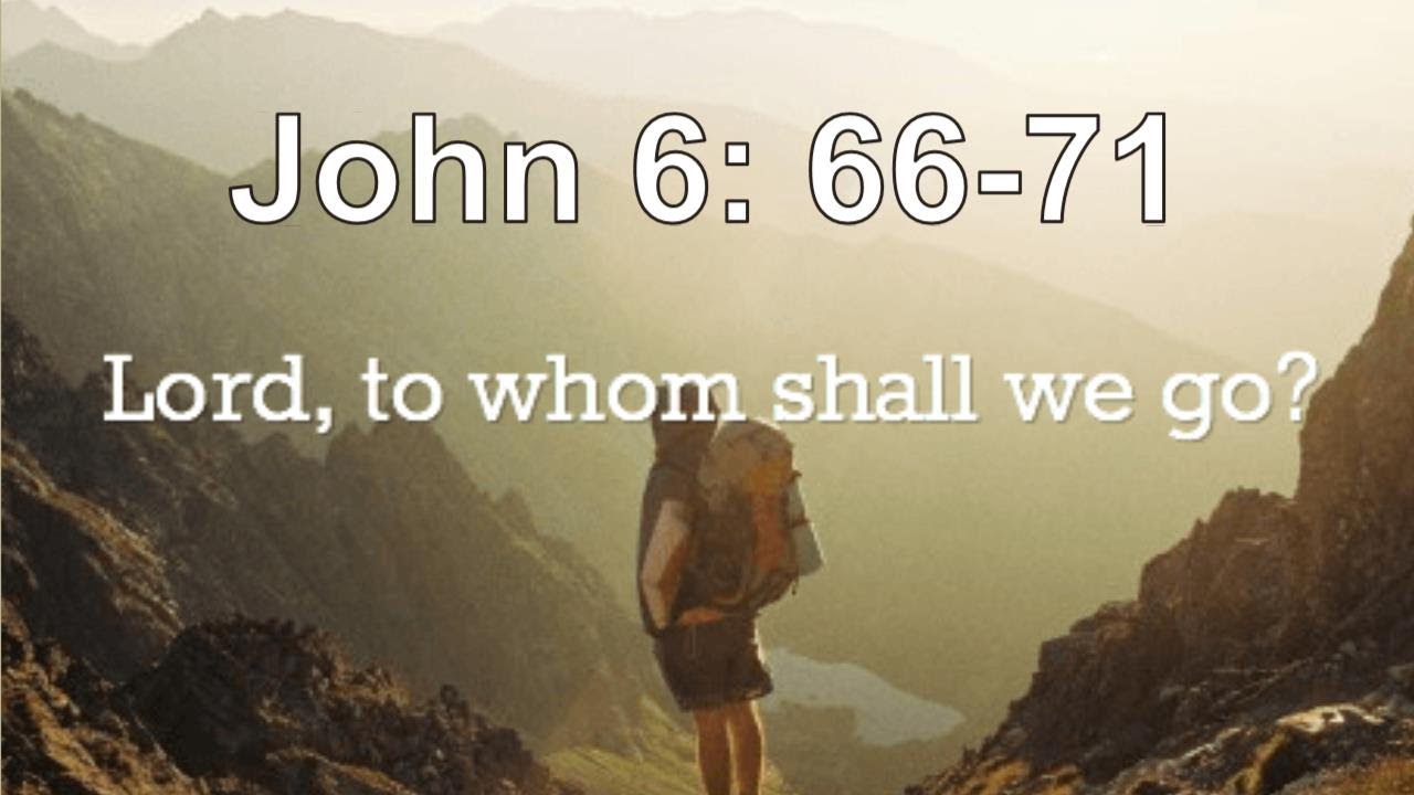 John 6: 66-71 "Convenience vs Convincing Commitment" Rev. Gonwo Dahnweih 08/04/204 - YouTube