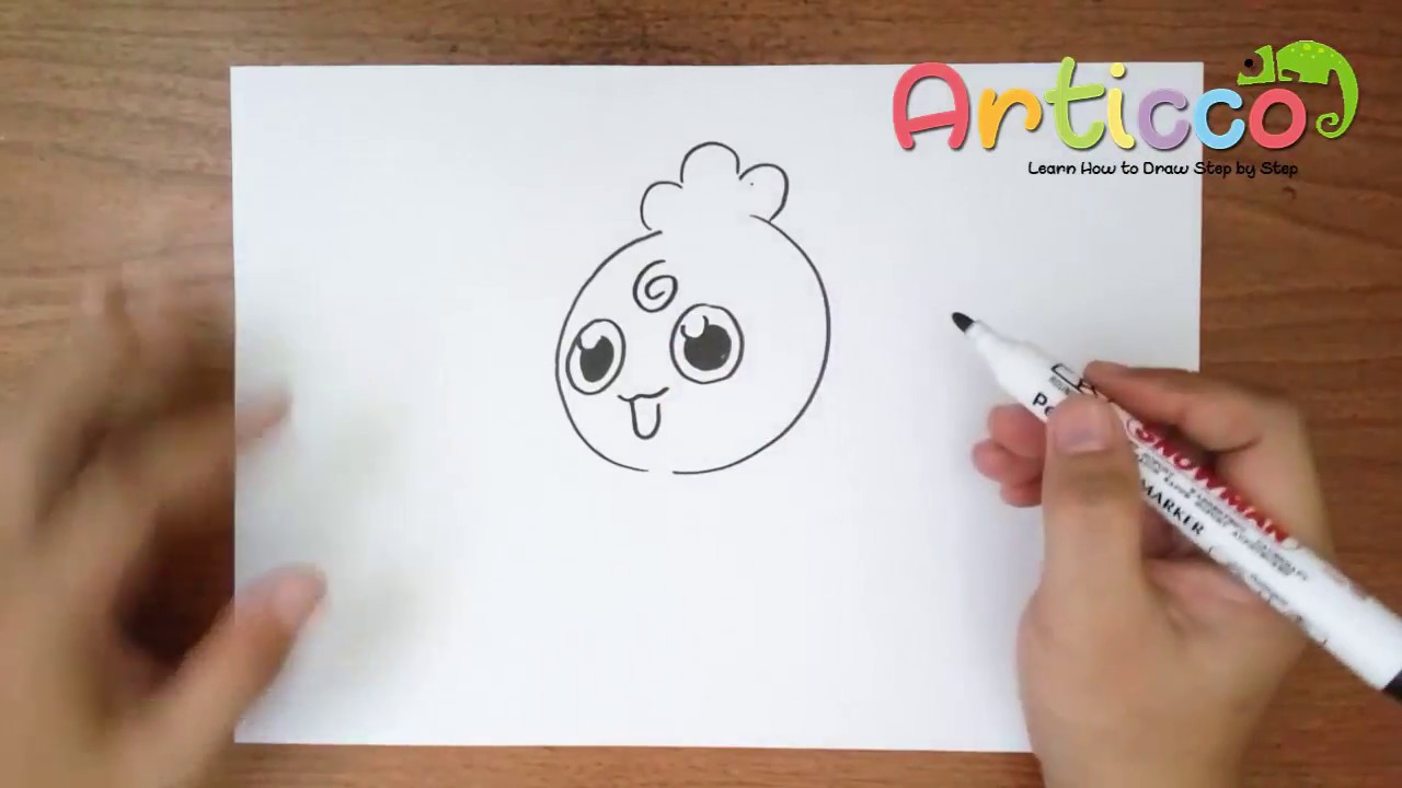 How to Draw Igglybuff Step by Step for Kids - YouTube