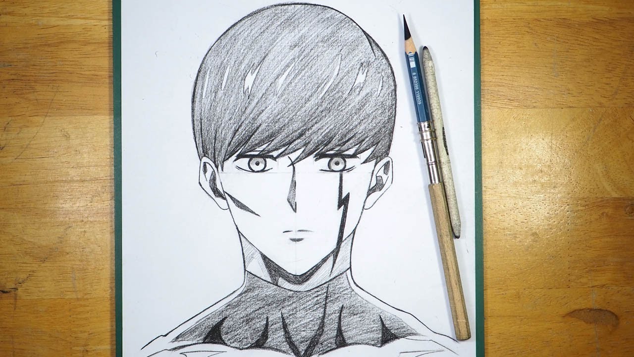 How to Draw Mash Burnedead | Step by Step Easy | Beginner Drawing - YouTube