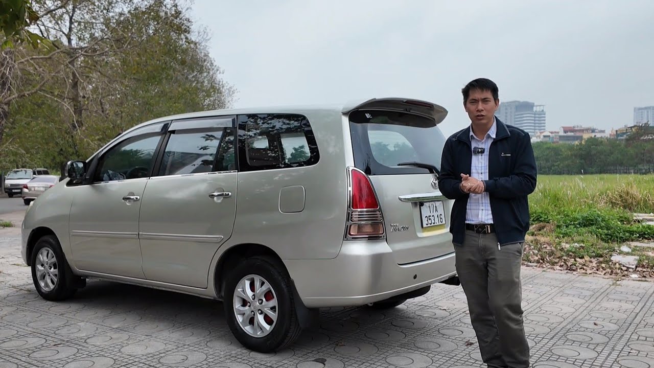 8 chỗ quốc dân | Toyota Innova G 2007, khuyến mãi màn 360 cao cấp - YouTube