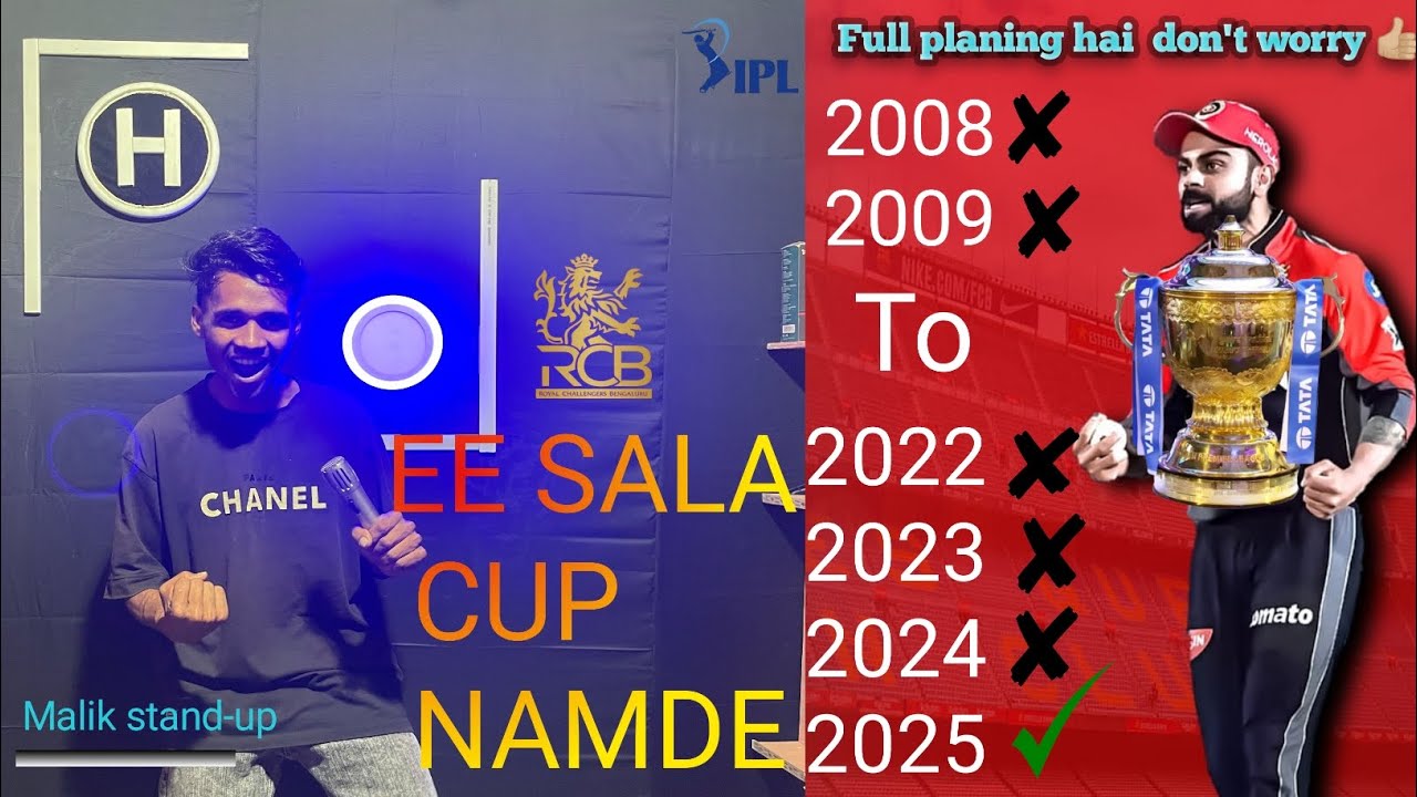 Malik show | Malik stand-up comedy | RCB FAN | - YouTube
