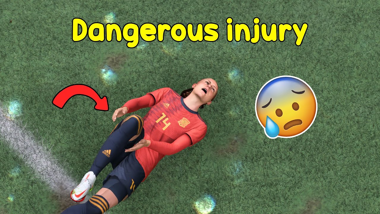 Alexia Putellas's dangerous injury | Fifa 2022 - YouTube