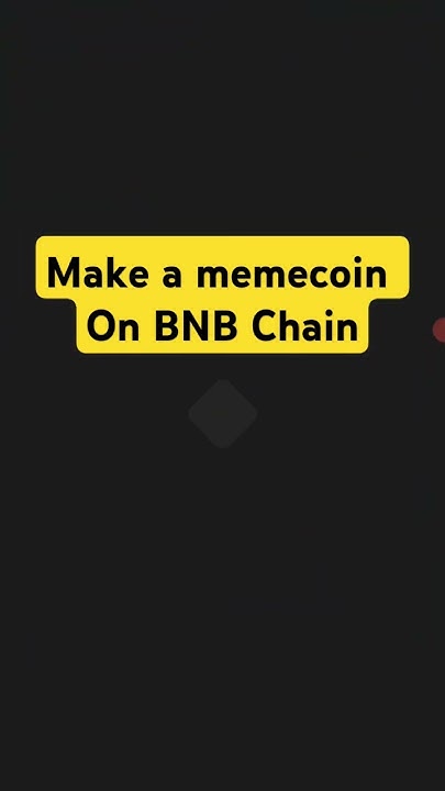 Make a memecoin On BNB Chain (no code) - YouTube