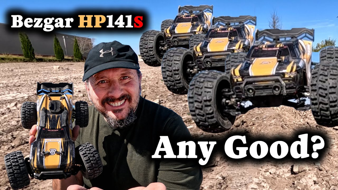 BEZGAR HP141S Fast RC Cars 50MPH Reviewed - YouTube