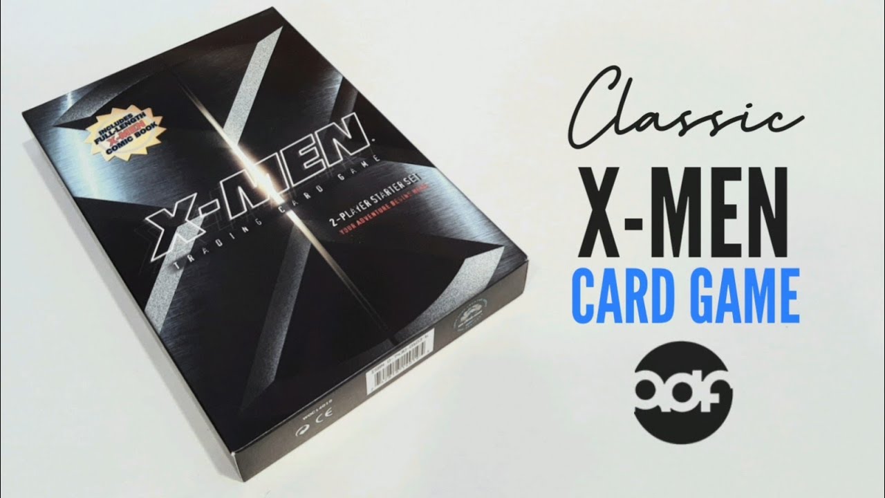 Classic X-Men Card Game - YouTube