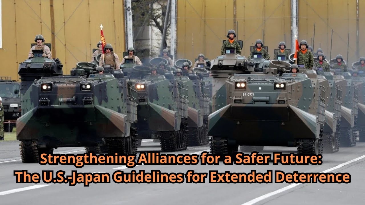 Strengthening Alliances for a Safer Future The U S Japan Guidelines for ...