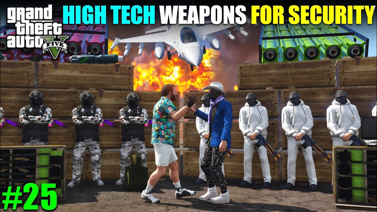 POWERFUL WEAPON FOR NSG SECURITY | GTA V GAMEPLAY #25 - YouTube