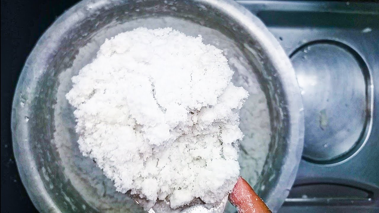 How to make tagar or Boora sugar for laddu and peda | Boora recipe ...