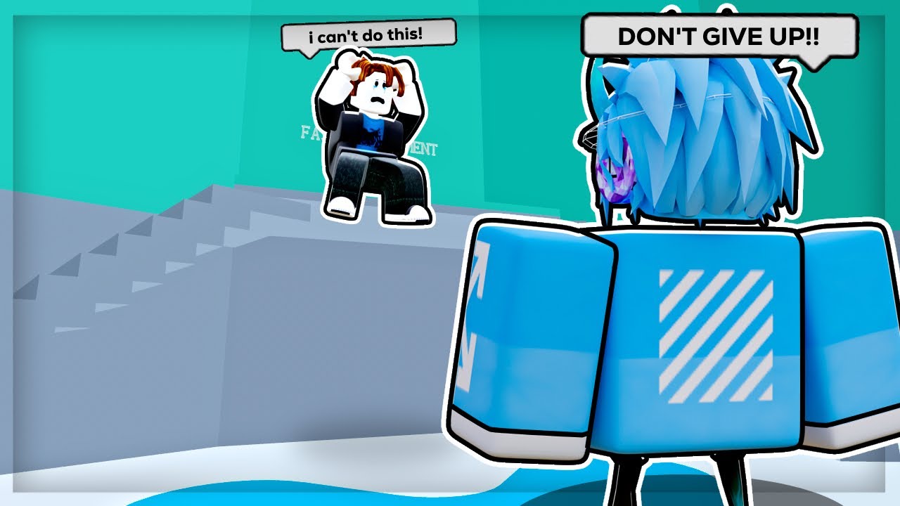 Helping a NOOB Get His First OBBY Win... [ROBLOX] - YouTube