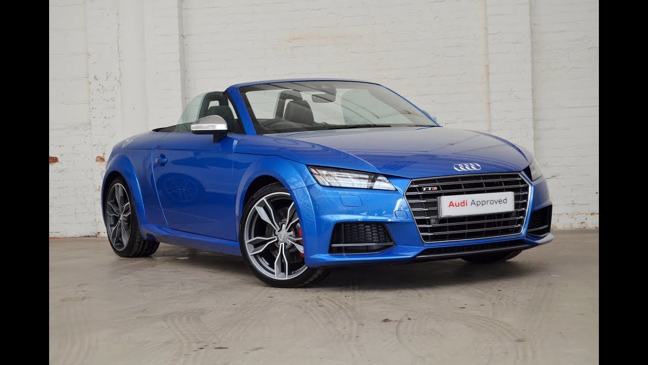 RJ67 UYZ AUDI TTS QUATTRO CONVERTIBLE BLUE - YouTube