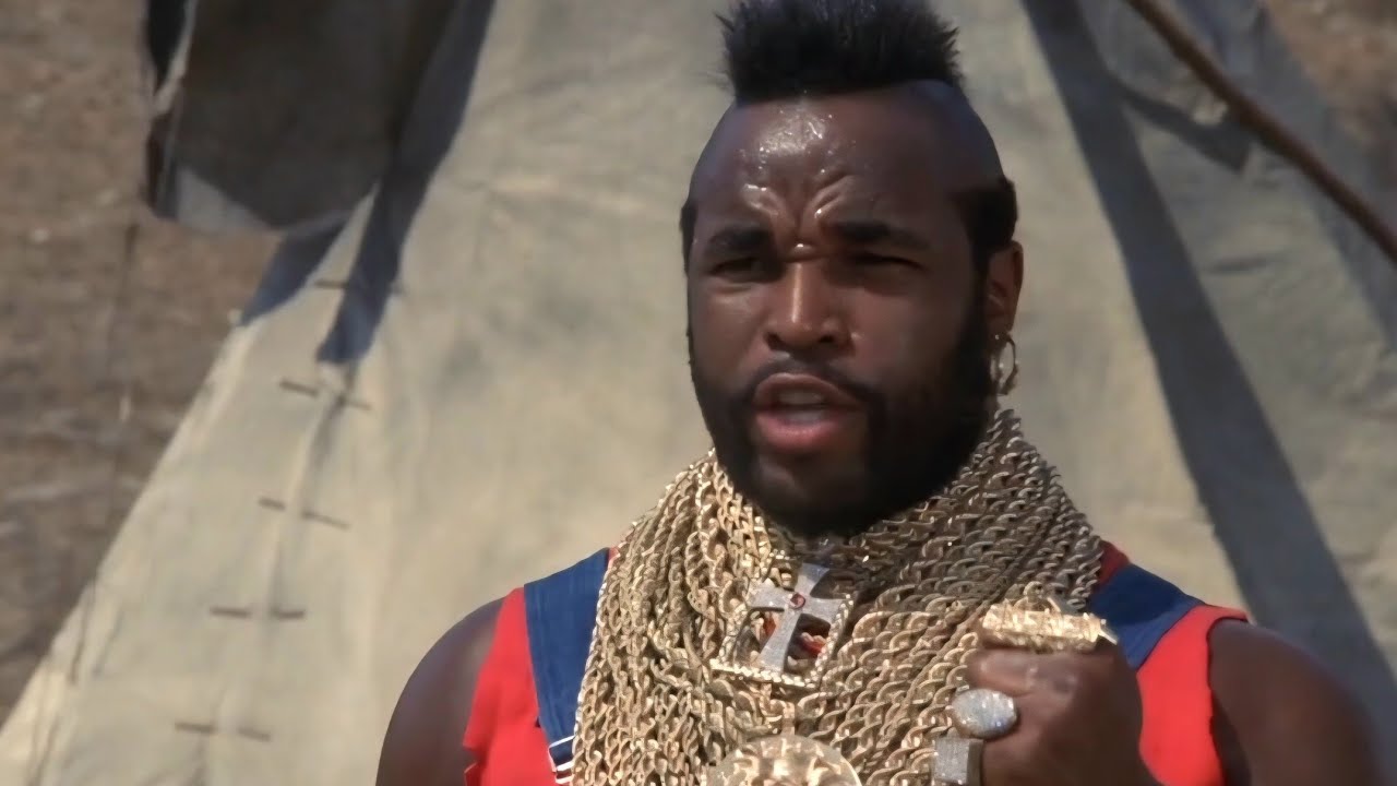 B.A. Baracus of The A-Team Calls Murdock A Fool Many Times - YouTube