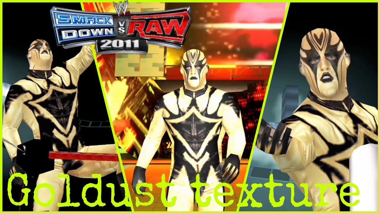 goldust texture for wwe svr 2011 PSP - YouTube