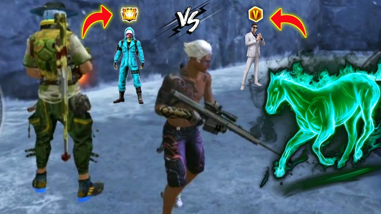 NOOB PRANK FF 🎯 WITH V BÀDGE YÔÚTÜBËR 😈 LONE WOLF 🐺 FREE FIRE 🔱 DUO VS DUO ⚔️ - YouTube