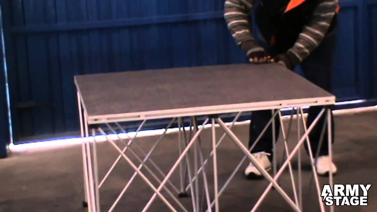 ESCENARIO PLEGABLE by Army Stage - YouTube