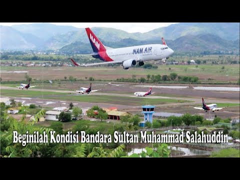 Landing dan Take Off Bima, Garuda Indonesia - Nam Air - Wings Air di ...